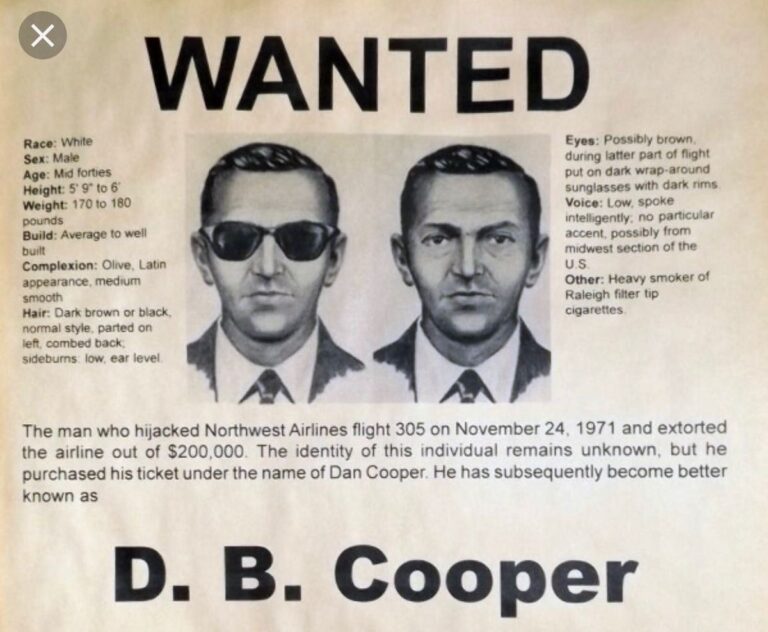 D.B. Cooper: The 1971 Skyjacking That Became an American Mystery ...